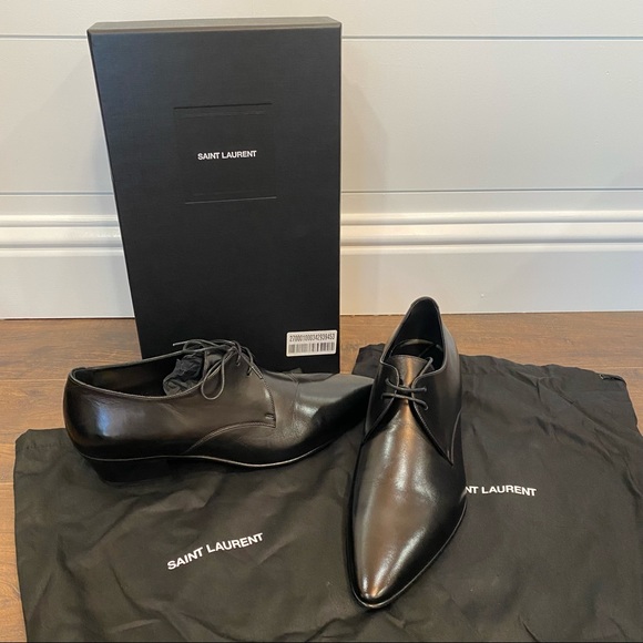 Yves Saint Laurent | Shoes | Mens Ysl Leather Dress Shoes | Poshmark